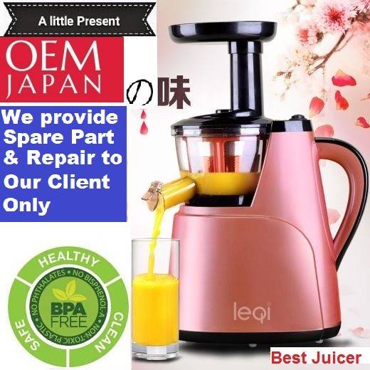 Export Japan Slow Juicer Blender Juice Grinder LEQI BRANDED